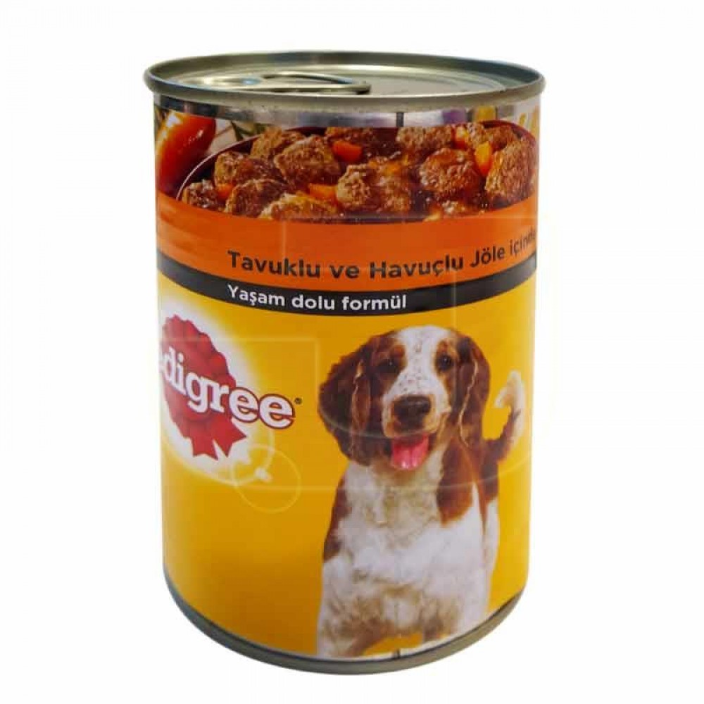 Pedigree Tavuklu Ve Havuçlu Konserve Yetişkin Köpek Maması 400 Gr